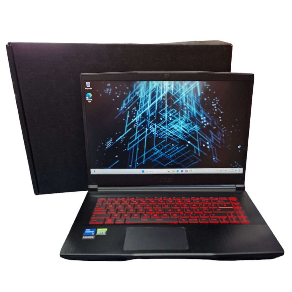 Used MSI GF63 Thin Gaming Laptop w/ SteelSeries Rival 600 Mouse - Own4Less